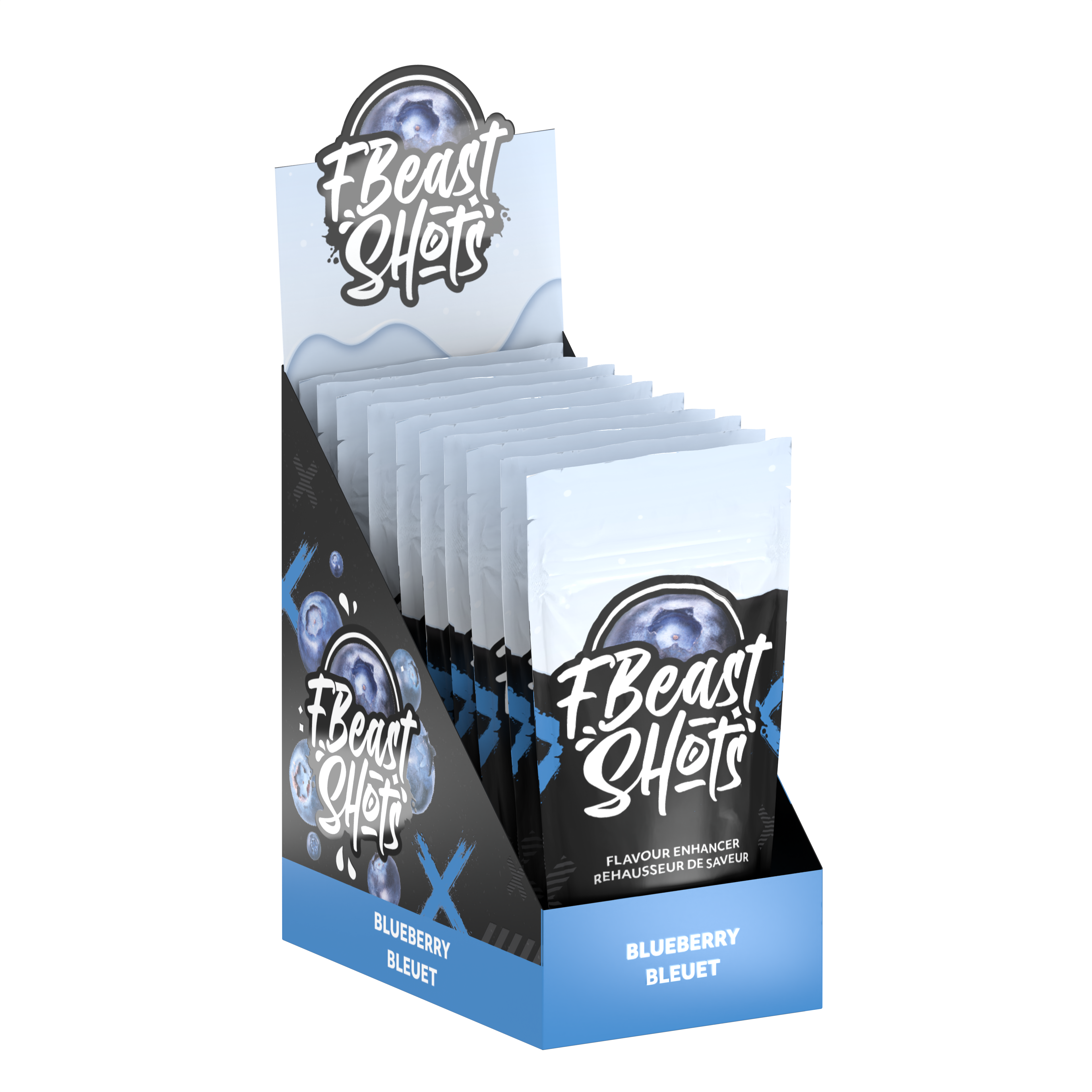 F.Beast - Flavour Shot - [10 Retail Units per Carton] - Blueberry ...